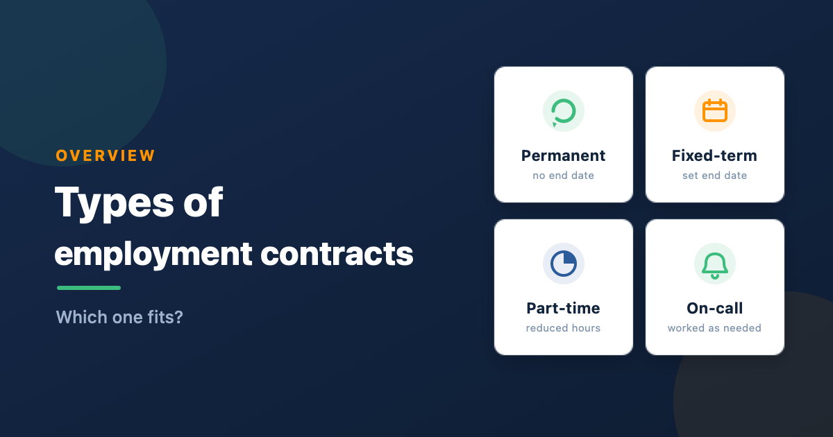 Types of Employment Contracts: An Overview